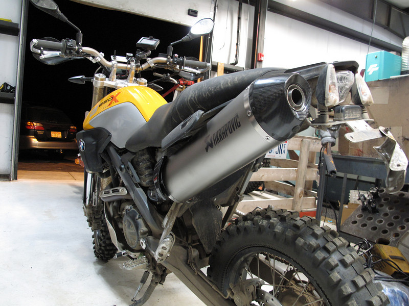 G650X Akrapovic Exhaust w/pics | Adventure Rider